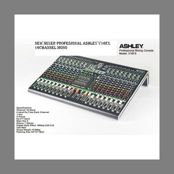 New Mixer Profesional ASHLEY V16FX 16channel MONO | Lazada Indonesia