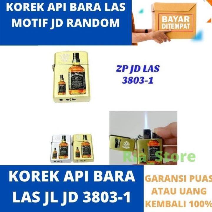 Korek Api Bara Las Jet Power Model Exclusive korek api las botol Jack ...