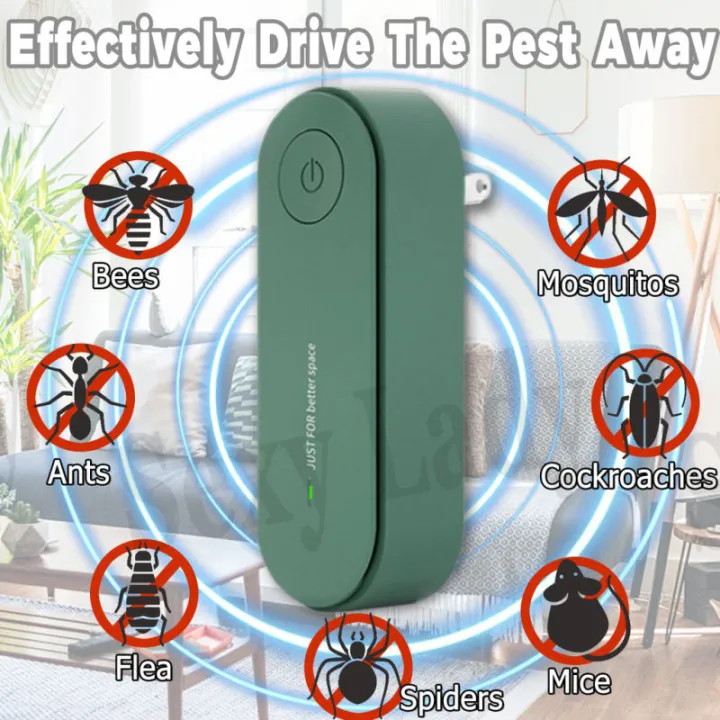 Electronic Ultrasonic Mosquito Killer Pest Repeller Anti Mosquito Rat ...