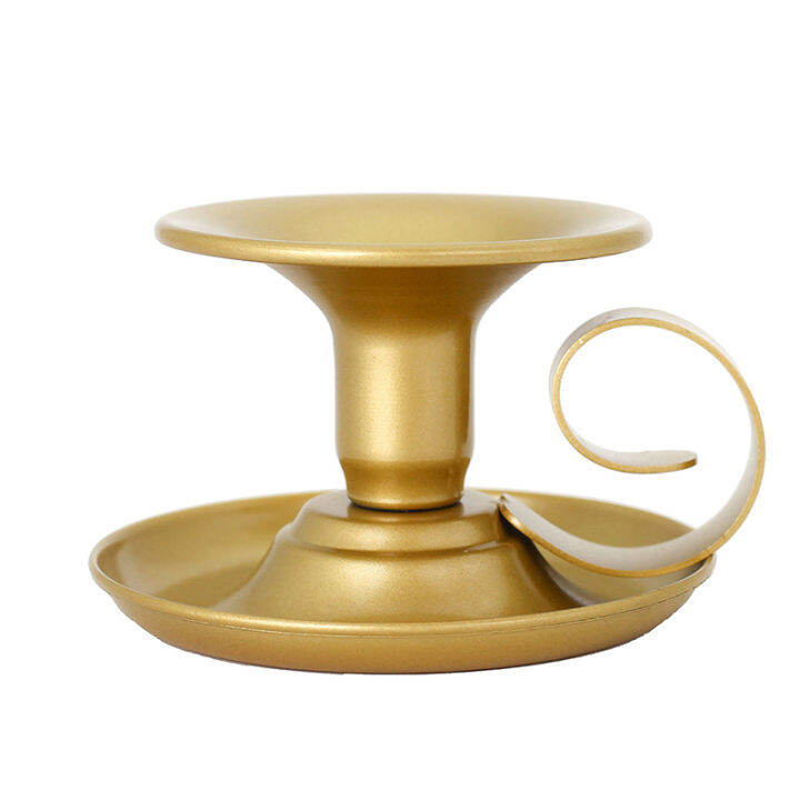 HAHA Retro Candle Holder Party Wedding Christmas Table Handheld Candle ...