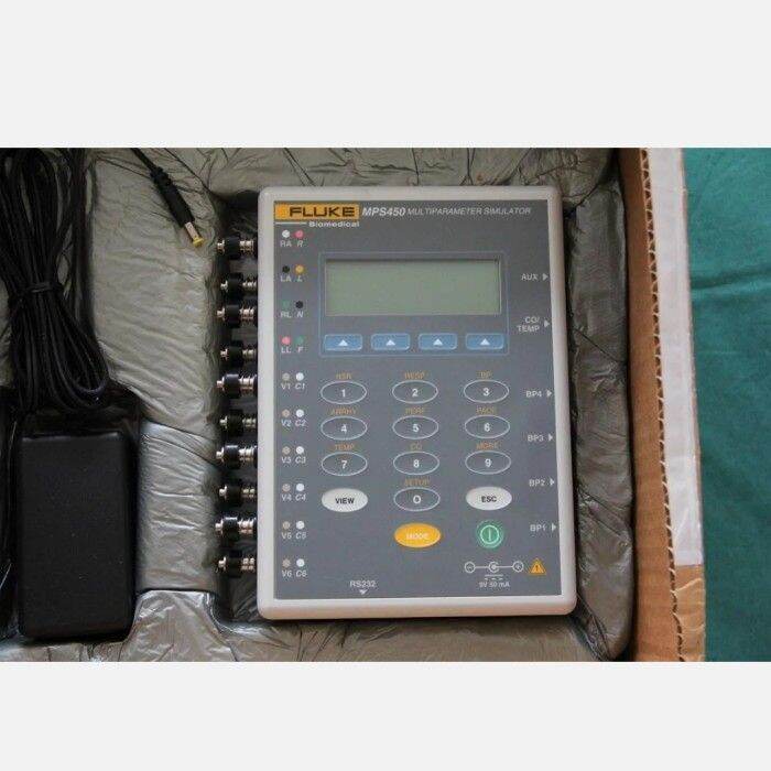 #QT Fluke Biomedical MPS450 Multiparameter Simulator Biotek ECG ECG ...