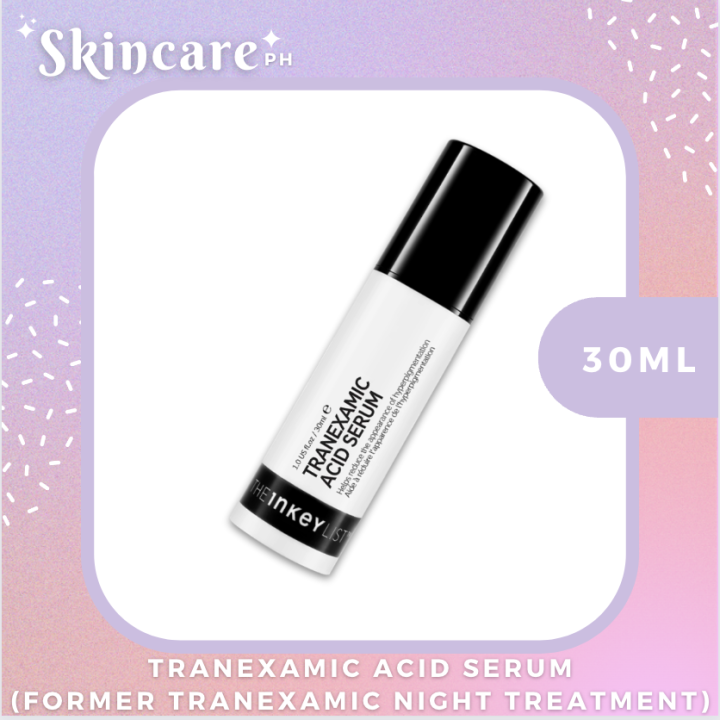 The Inkey List Tranexamic Acid Serum (Former Tranexamic Night Treatment ...