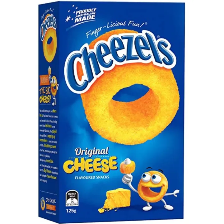 🇦🇺 Cheezels Aus 🇦🇺 ข้าวโฟดอบกรอบรสชีส 125 g. | Lazada.co.th