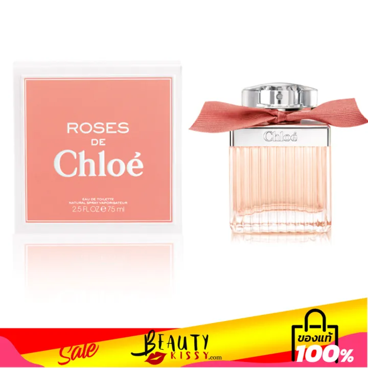 น้ำหอมโคลเอ้ Chloe Rose - Roses de Chloe EDT 75ml (โคลเอ้ โบว์ชมพู ...