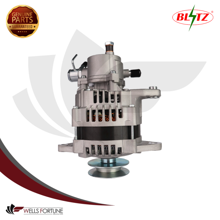 ISUZU 4JH1 W/ PUMP 12V / 130A 1 PULLEY BLITZ ALTERNATOR ASSEMBLY 6 ...