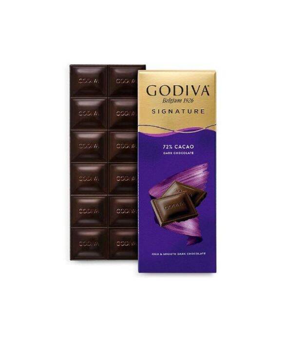 Godiva Belgium 1926 Signature Dark Chocolate 90g | Lazada