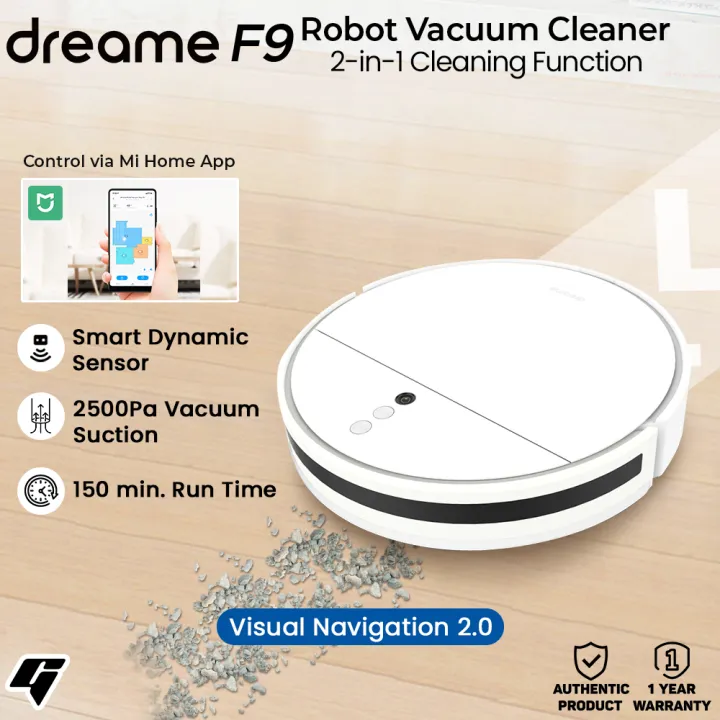 Dreame F9 Robot Vacuum Cleaner 2 In 1 Cleaning Function 2 0 Visual