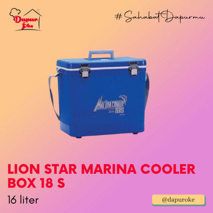 Lion Star Marina Cooler Box 18 S (16 Lt) / Kotak Pendingin | Lazada ...