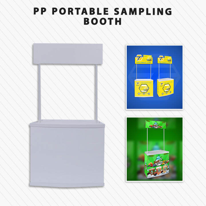 #PP COLLAPSIBLE CART #PORTABLE SAMPLING BOOTH #PROMOTION COUNTER TABLE ...
