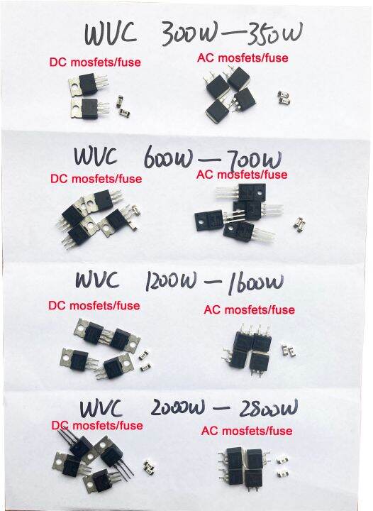 WVC series 300W-2800W Grid Tie Micro Inverter MOSFETS Metal-oxide ...