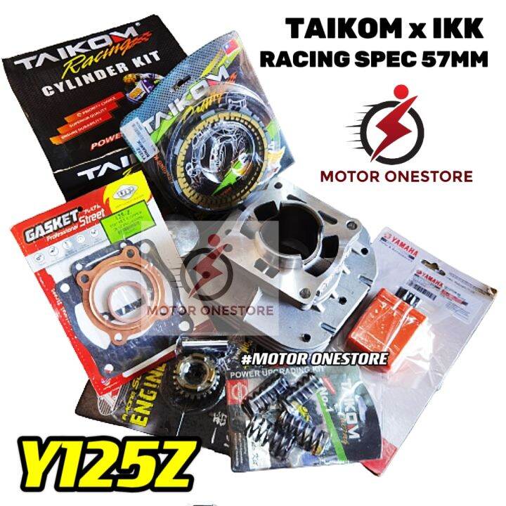 Package Y125z block racing 57mm, CDI, gasket, spring clutch, clutch disc TAIKOM IKK "MOTOR ...