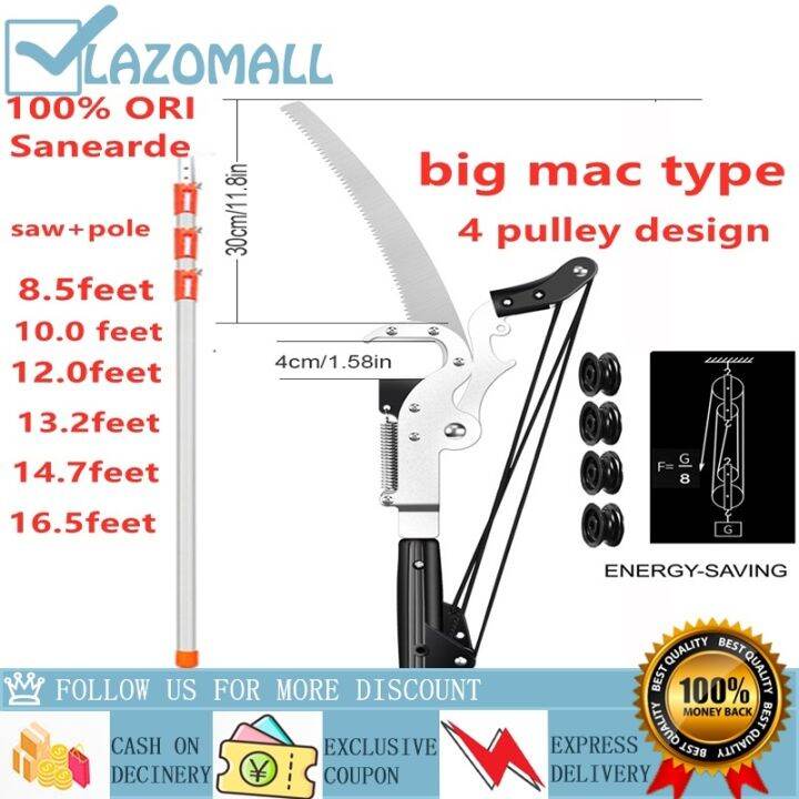 Big Mac Branch Pruning Saw High Altitude With Cut Tree Pruner Saw With ...