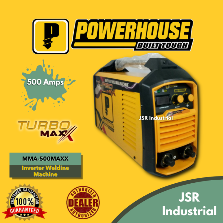 POWERHOUSE TURBOMAXX MMA-500MAXX Inverter Welding Machine 500 Amperes ...