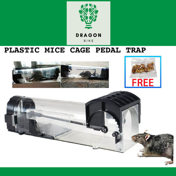 Perangkap Tikus Mice Rat Rodent Reuseable Sensitive Mouse Trap Cage ...