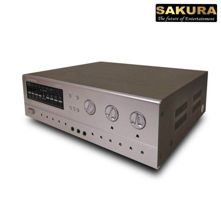 Sakura AV 757 Amplifier / Sakura Amplifier / Sakura AV 757 2CH DIGITAL Karaoke Mixing Amplifier ...