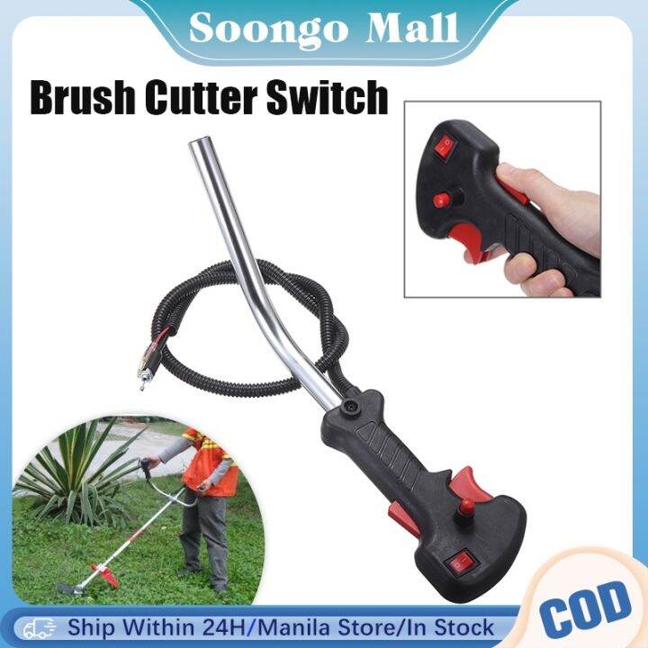 Brush Cutter Handle Switch Assembly Gasoline Grass Trimmer Throttle ...