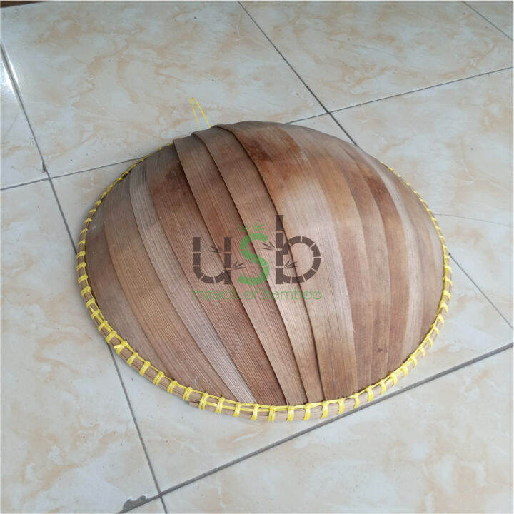 Dudukuy atau Topi Petani dari Anyaman Bambu Khas Salawu | Lazada Indonesia