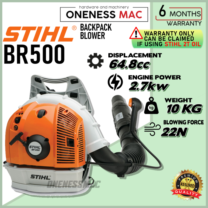 ''STIHL'' ENGINE BLOWER - BR500 | Lazada