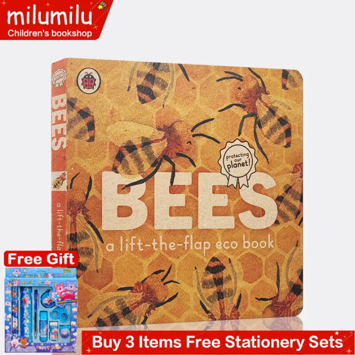 Bees: A Lift-the-flap Eco Book Enlightenment Cognition of Young ...