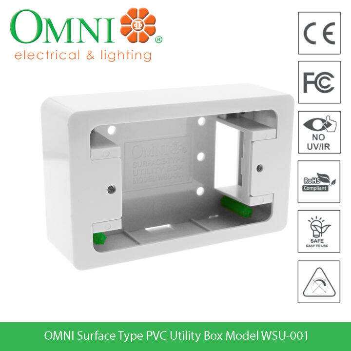 OMNI Surface Type PVC Utility Box Model WSU-001 | Lazada PH