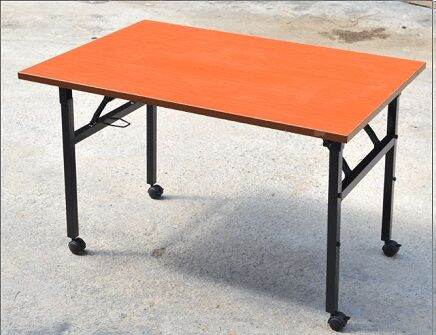 Heavy duty banquet table with castor - Size 60W x 150L x 75H cm, Strong ...
