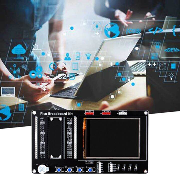 For Raspberry Pi Pico Bread Board Experiment Kit Pico Learning ...