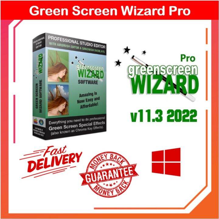 Green Screen Wizard Pro v11.3 Latest 2022 | Lifetime For Windows x64 ...