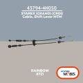 437944H050 Cable, Shift Lever MTM for HYUNDAI Starex (Grand) CRDI ...