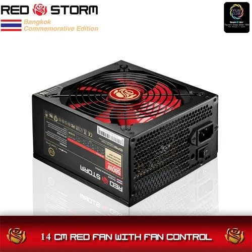 Tsunami PSU Red Strom 580W | Lazada.co.th