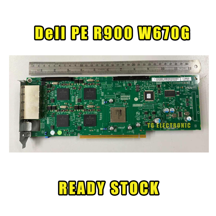 Dell PowerEdge PE R900 4-Port Pci-E Gigabit Network Card NIC Riser ...