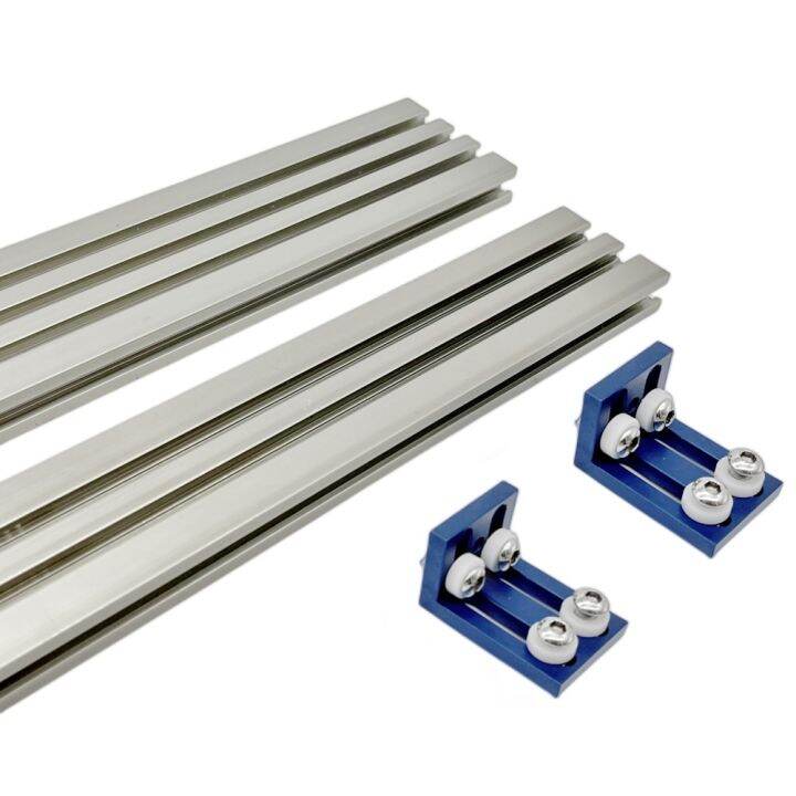 Multi Track T-Slot Profile Fence, Saw Table Sliding Push Block ...