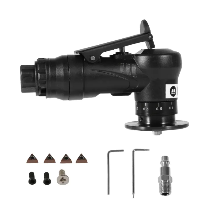 【ในสต็อก】เครื่องลบมุมลมขนาดเล็กแบบพกพามือถือ45องศา Arc Air Beveling ...