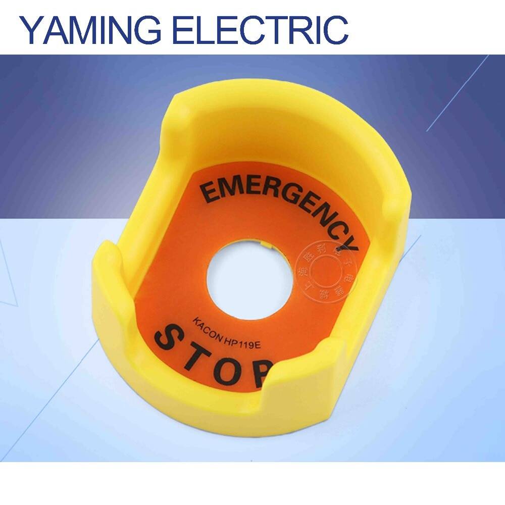 Switches 5PCS PANEL LABEL EMERGENCY STOP LABEL PLASTIC SIGN FOR ...