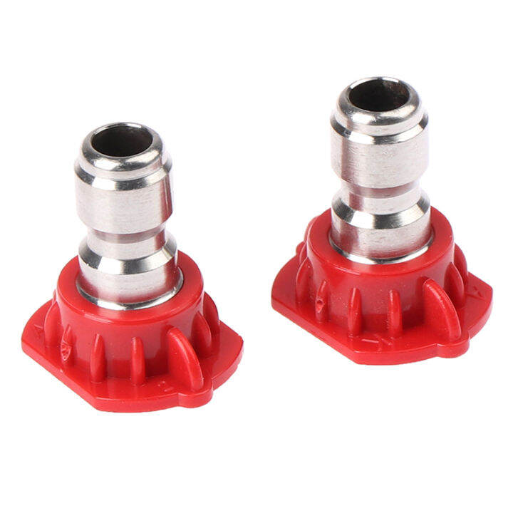 Stainless Steel Quick Connect High Pressure Spray Tip 0 15 25 40 Degree ...