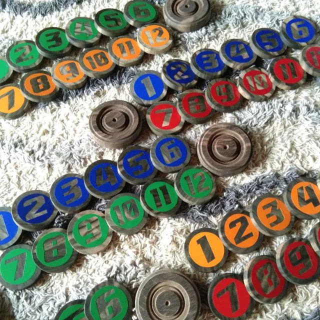 PITCHA - Pool Chips w/ Stickers (Kamagong) Picha | Lazada PH