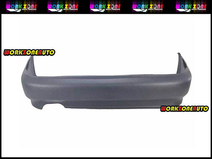 Proton Wira Sedan 1992 Rear Bumper (Black) Bumper Belakang ...