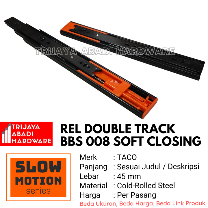 Rel Laci Slow Motion 45 CM - BBS 008 SC Double Track Full Extension ...