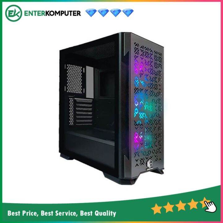 Casing CUBE GAMING SLEV BLACK - ATX / Casing PC Gaming | Lazada Indonesia