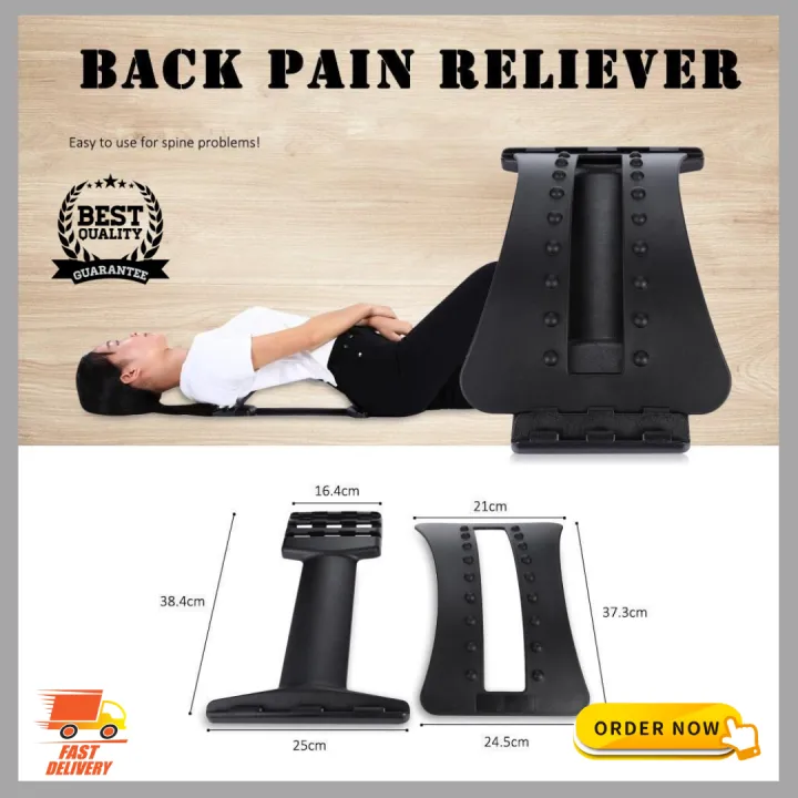 Autehntic Magnetic Pressure Points Lumbar Traction Orthotic Magic Back ...