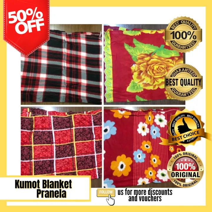 Kumot pranela assorted designs 55x80 inches Super Soft and Fluffy ...