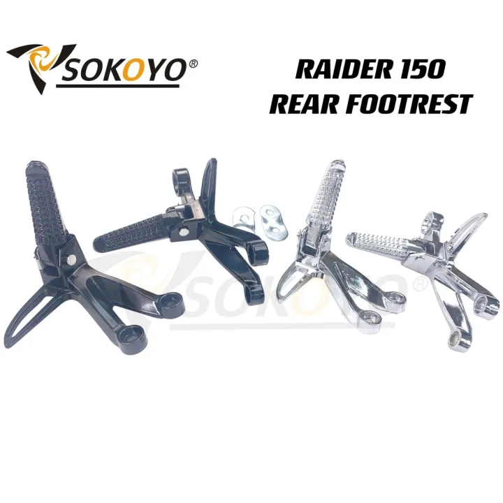 1 Set Suzuki Raider 150 Rear Footrest Heavy Duty Motorcycle Accessories ...
