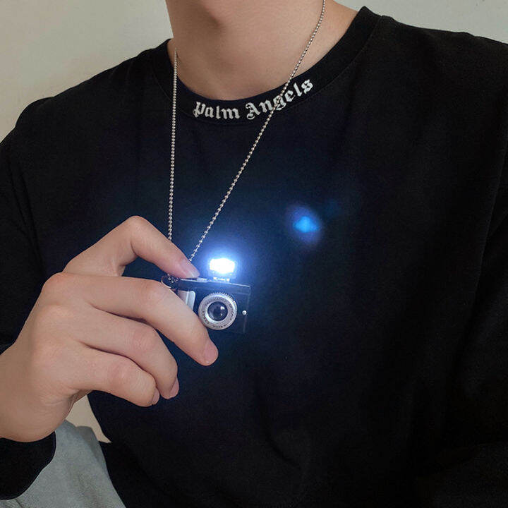 Camera Necklace Pendant Mini Flash Camera Men and Women Personality ...