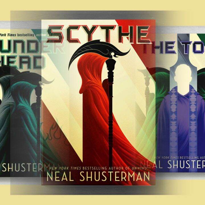 Scythe - Thunderhead - The Toll (Arc of a Scythe Series) by Neil ...