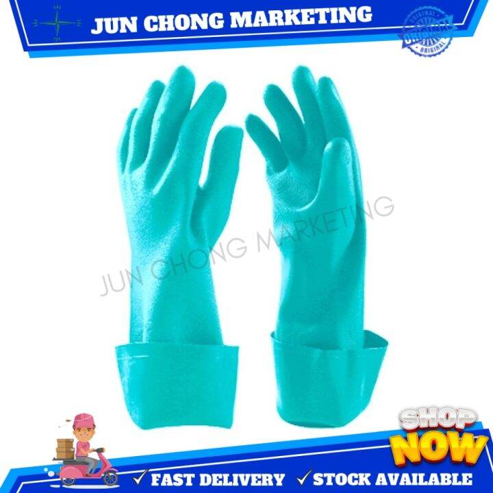Green Nitron Chemical Resistant Glove RNU22 | Lazada