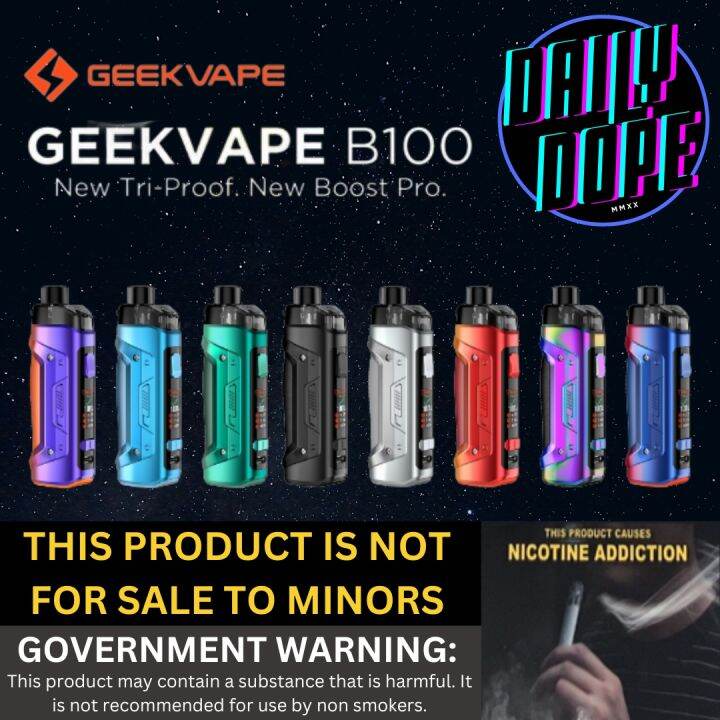 VAPE MOD KIT LEGIT {Legit} Geekvape Aegis B100 100W Boost Pro 2 Pod Kit ...