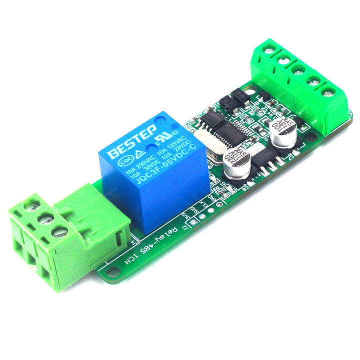 1PCS Modbus-Rtu 1 Channel 12V Relay Module Switch Input / Output RS485 / TTL Communication | Lazada