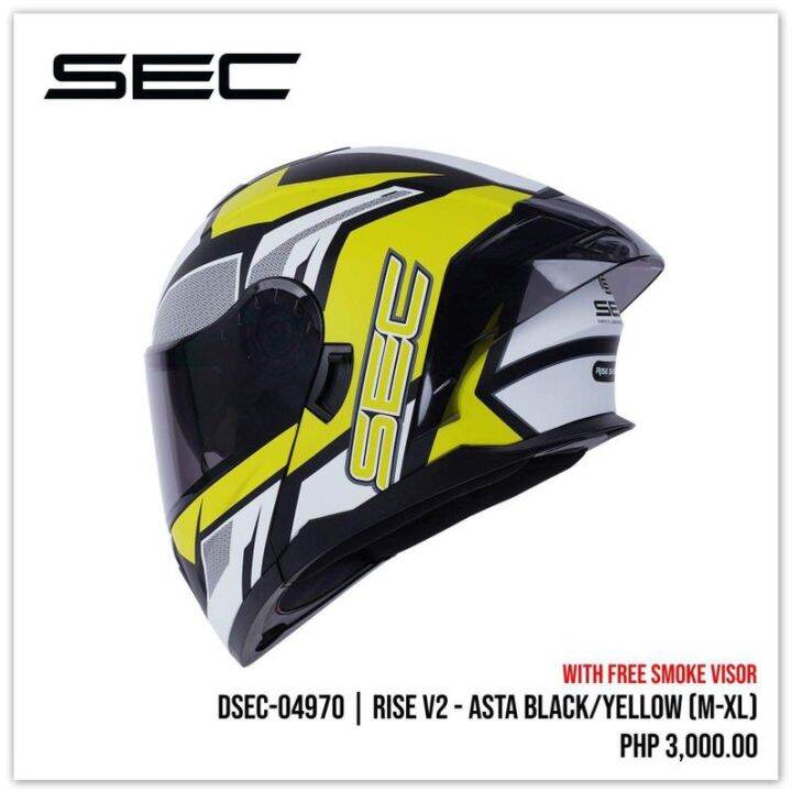 Rise v2 asta modular helmet (sec brand) HB | Lazada PH