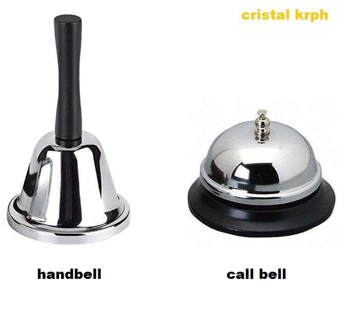 HAND BELL (SMALL, BIG) CALL BELL for restaurant, hotel, etc | Lazada PH