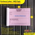 KWITANSI KUITANSI LEBAR RECEIPT TANDA TERIMA 1/2 FOLIO 2 RANGKAP 2 PLY ...