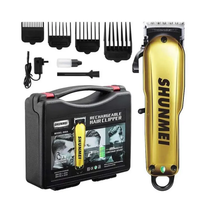 สินค้าแนะนำ ปัตตาเลี่ยน SHUNMEI 808a พร้อมกล่องพกพาได้ สำหรับช่างตัดผมมืออาชีพ ใช้ได้ยาวนานถึง 5 ...